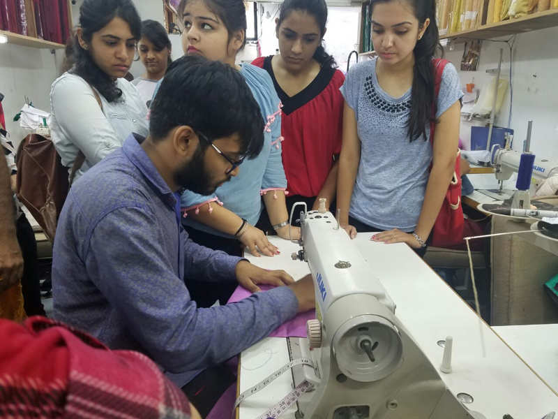 IITC - Exclusive Fashion Workshops for fashion designing students of IITC